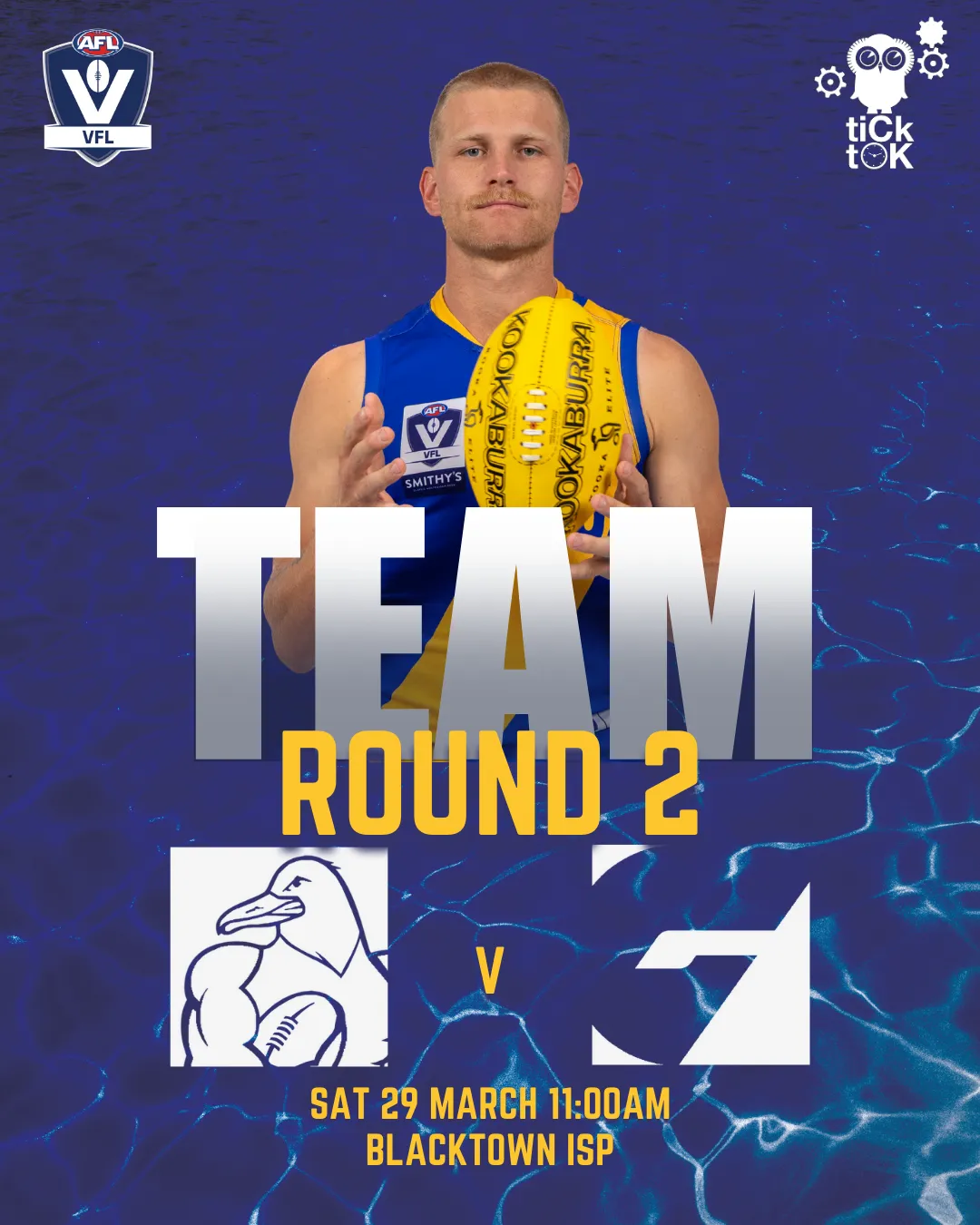 VFL Team Selection: Ebinger Set for First Game of the Season ...