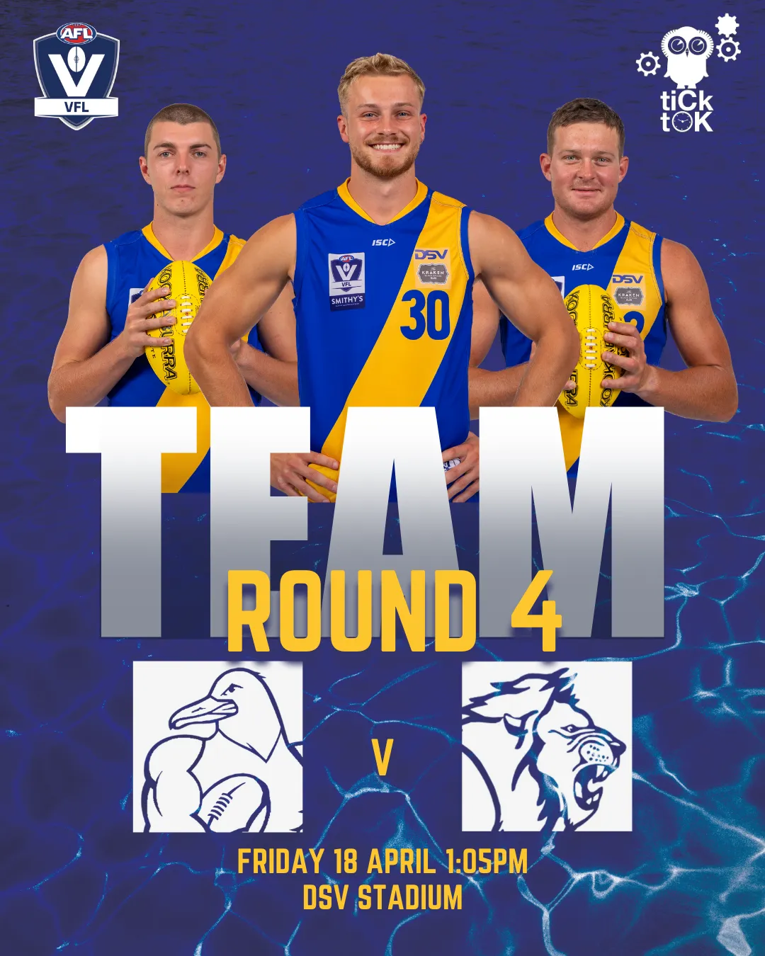 VFL Team Selection: A Triple Debut - Williamstown Football Club