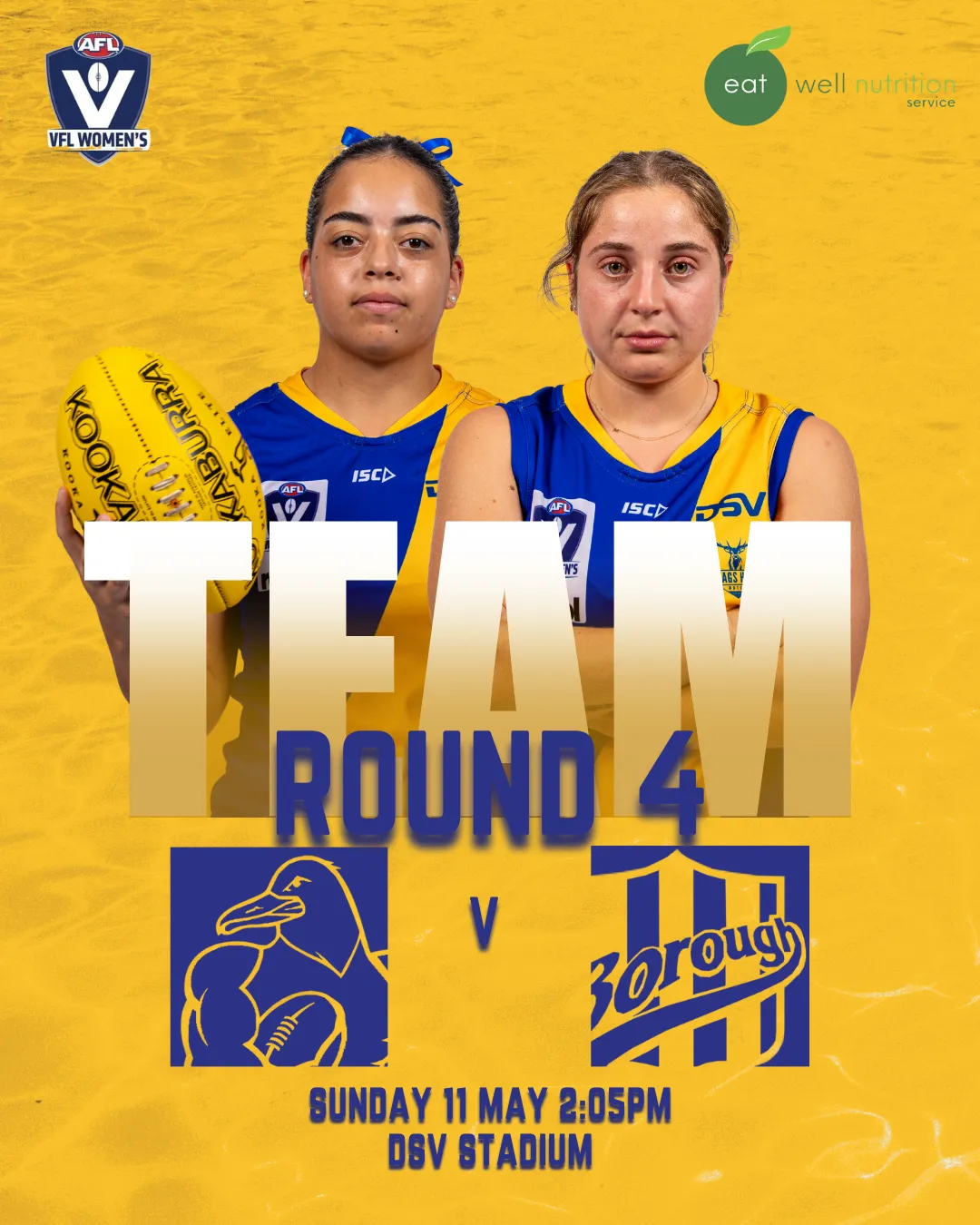 VFLW Team Selection: Another Two Debutants Gear Up for Round 4 - Williamstown Football Club