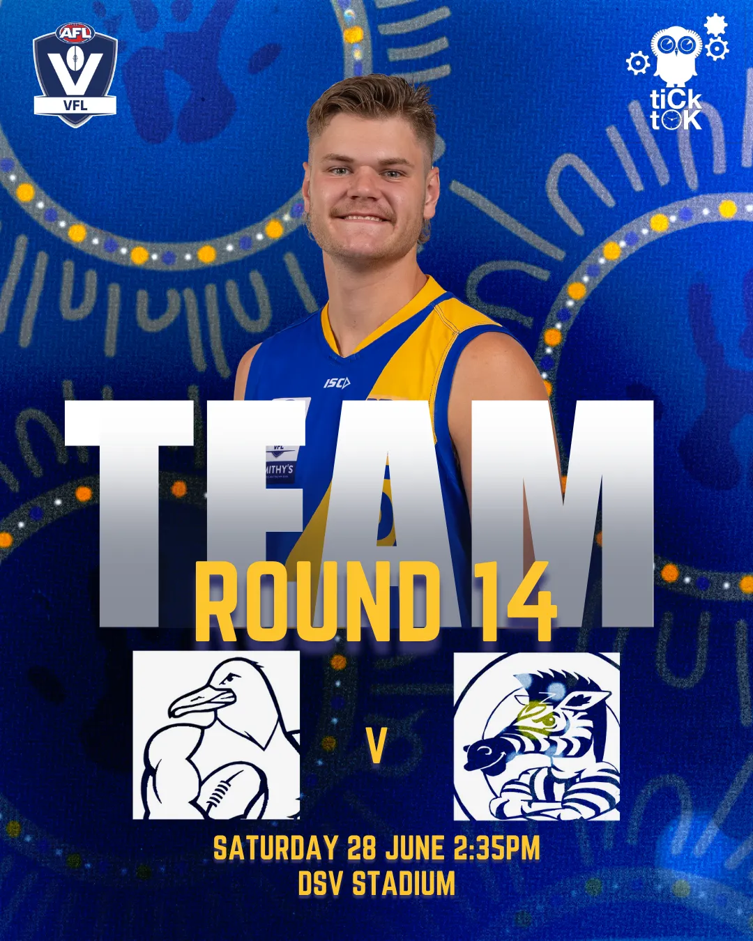 VFL Team Selection: One change for Indigenous Round - Williamstown Football Club