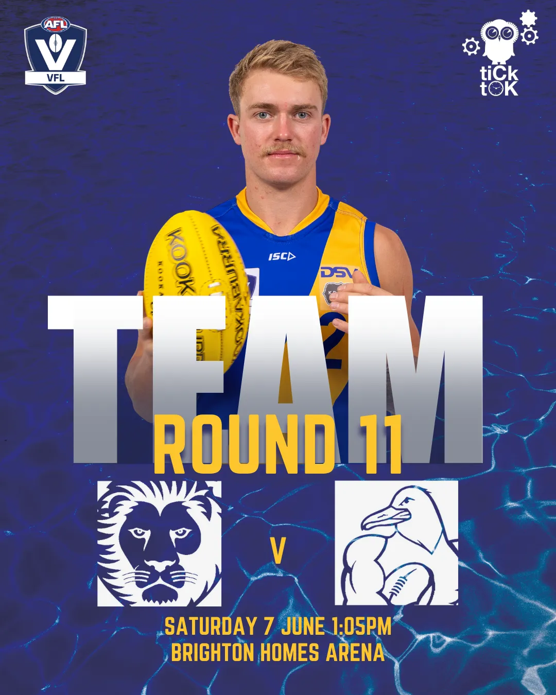 VFL Team Selection: An unchanged lineup for Lions clash - Williamstown ...