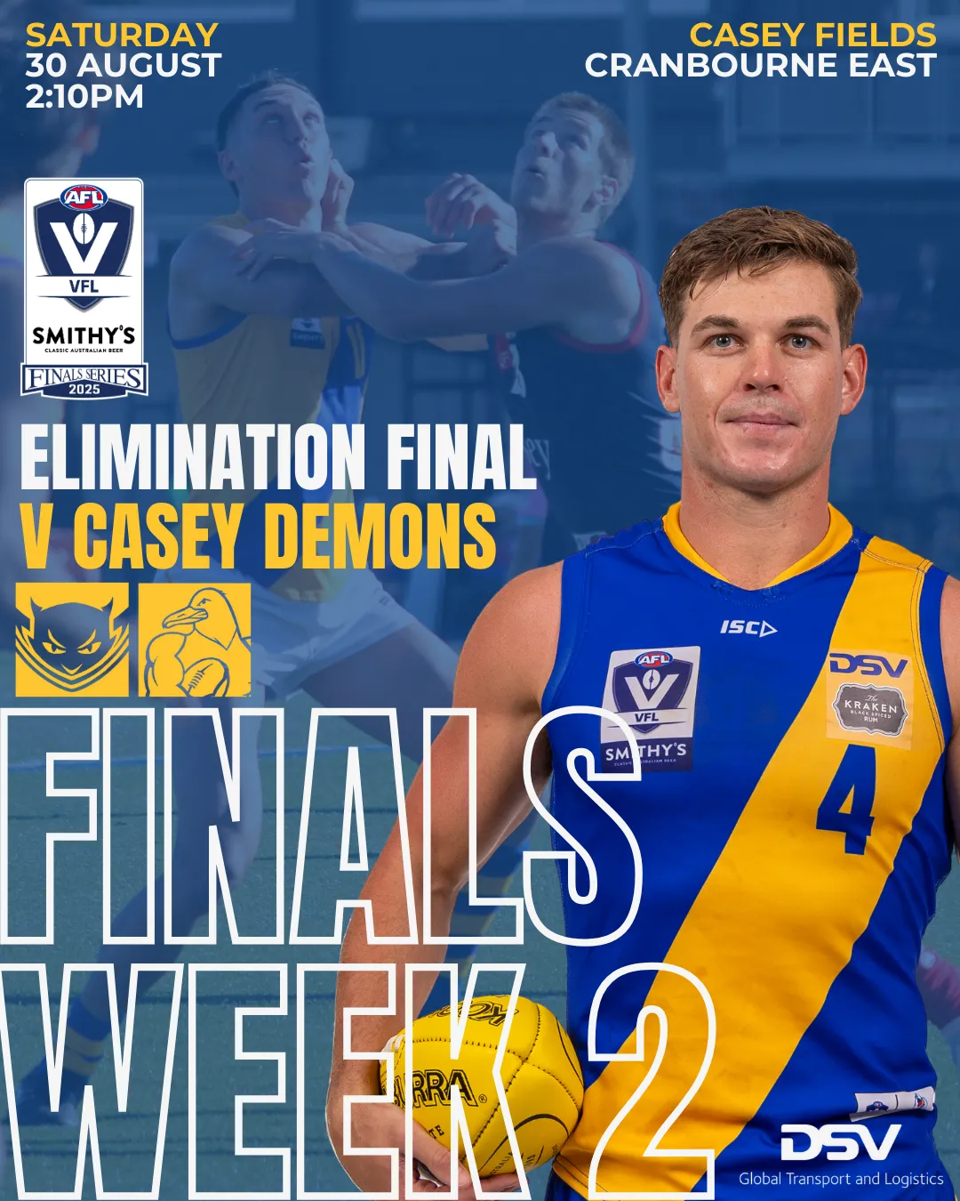 2025 Smithy's VFL Qualifying and Elimination Finals details ...