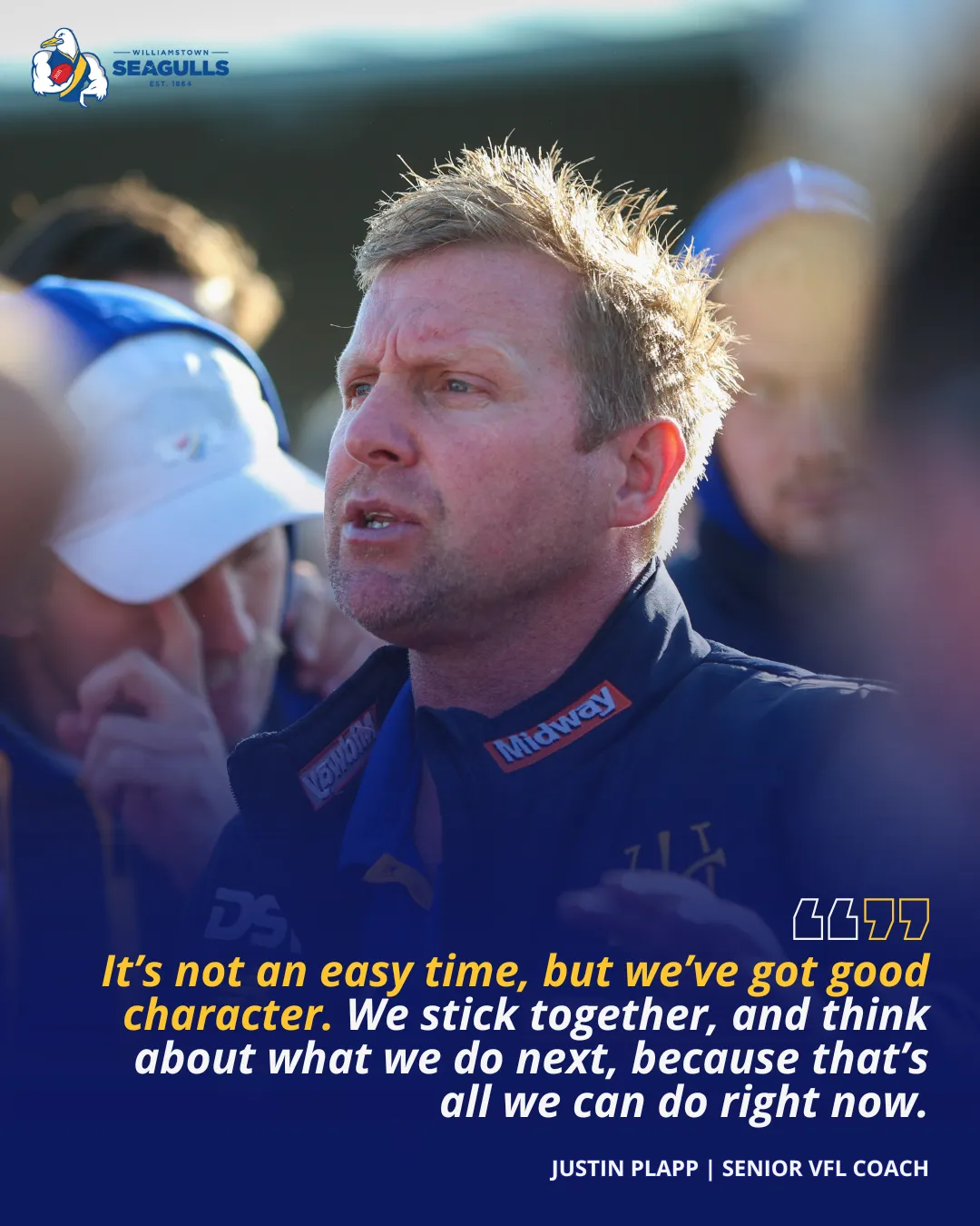 Plapp reflects on season’s end - Williamstown Football Club