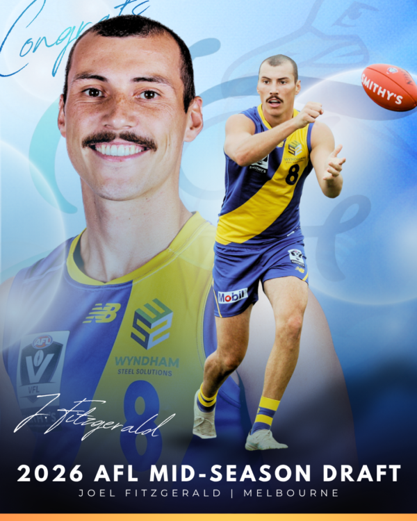 Williamstown Celebrates AFL Draft Selections of Hugo Hall-Kahan and ...